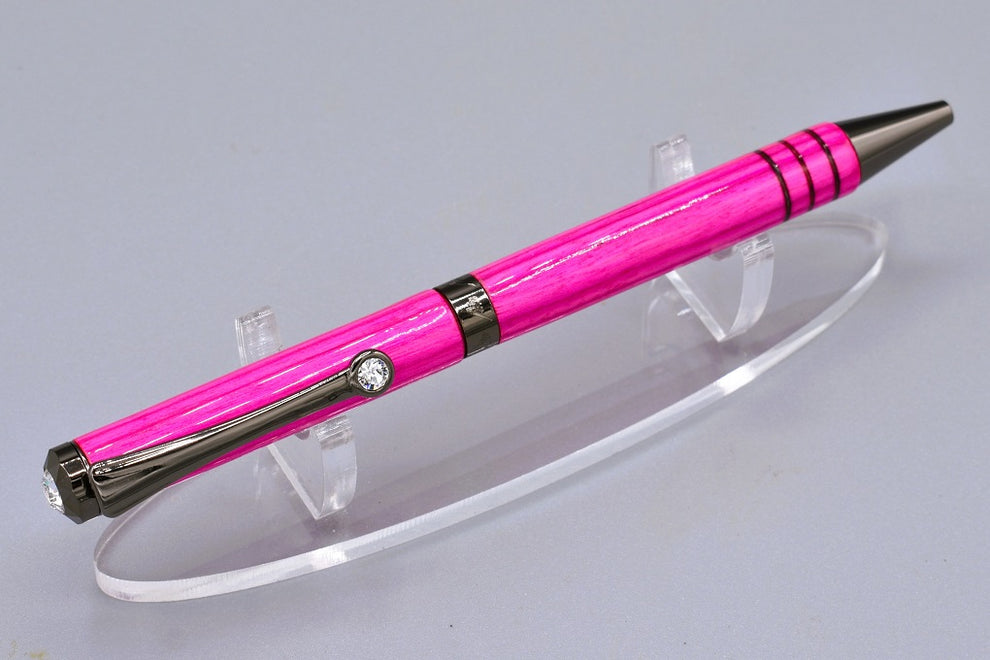 Diana twist pen. Spectraply wood. – Grumpy Guy Pens